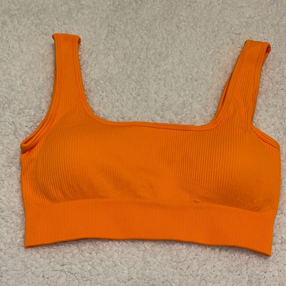 Intimates & Sleepwear | Ribbed Square Neck Spots Bra | Poshmark